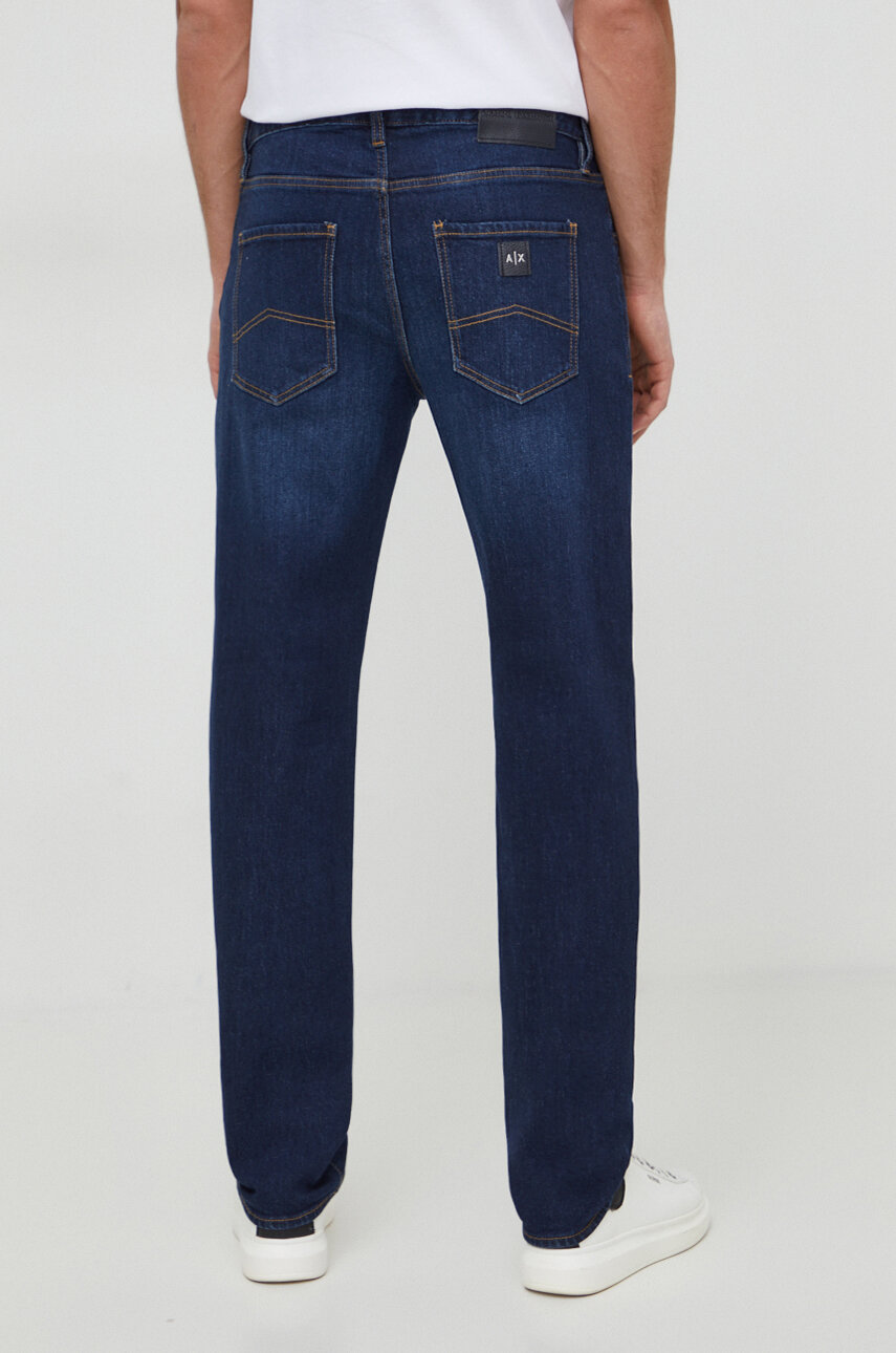 Armani Exchange jeansy męskie kolor granatowy 8NZJ13 Z2SHZ NOS ...