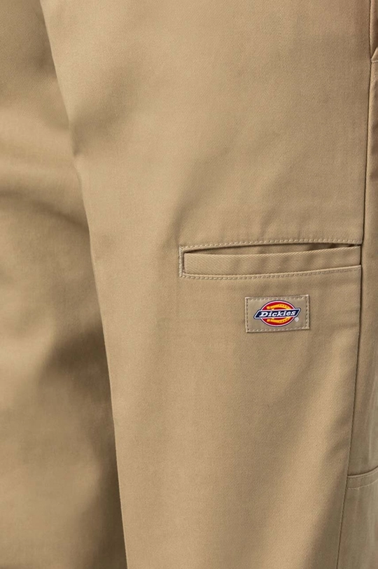Dickies spodnie Strght Dble Knee Rec męskie kolor beżowy proste ...