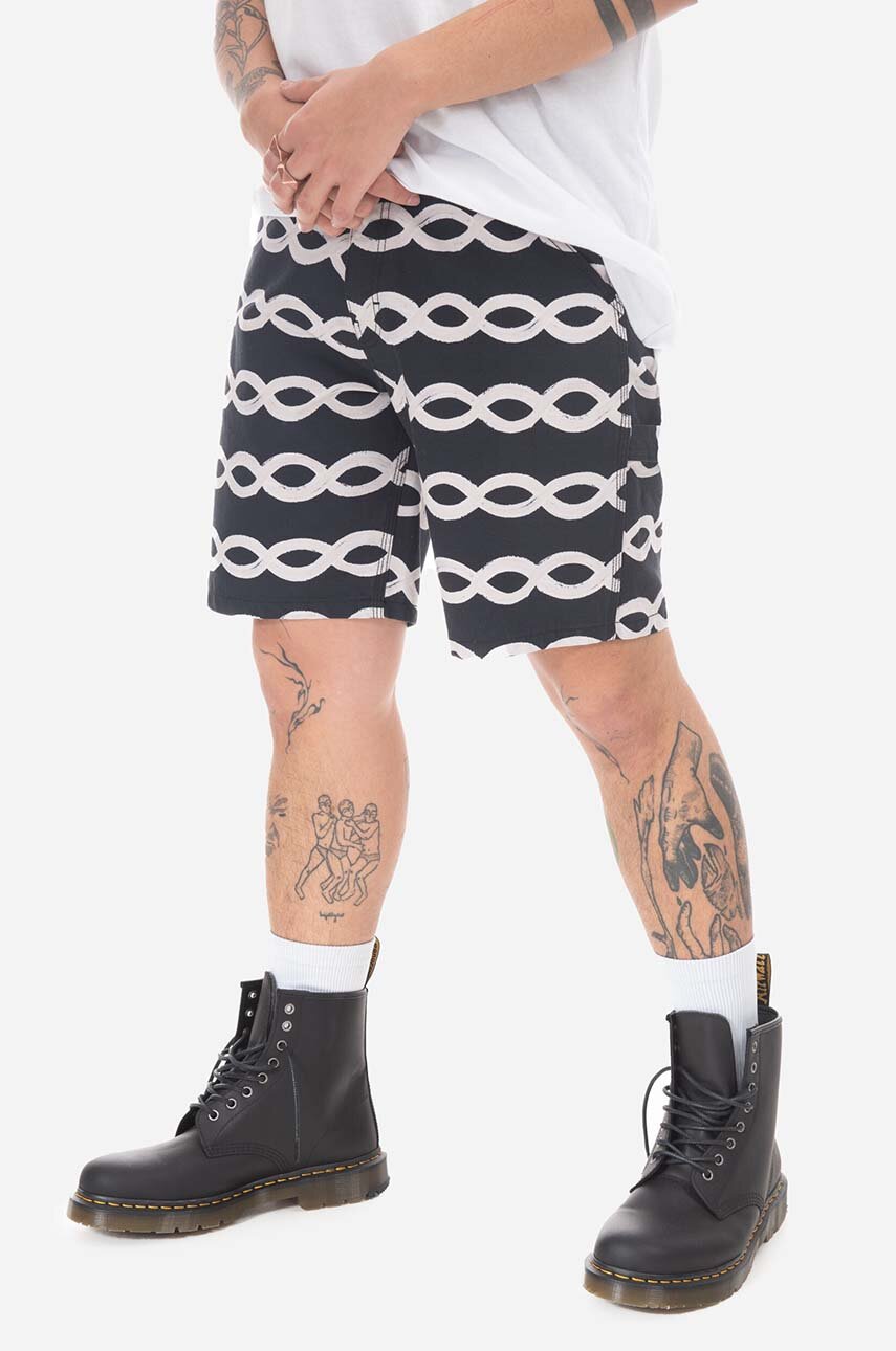 Stan Ray shorts Painter men's black color at PRM US