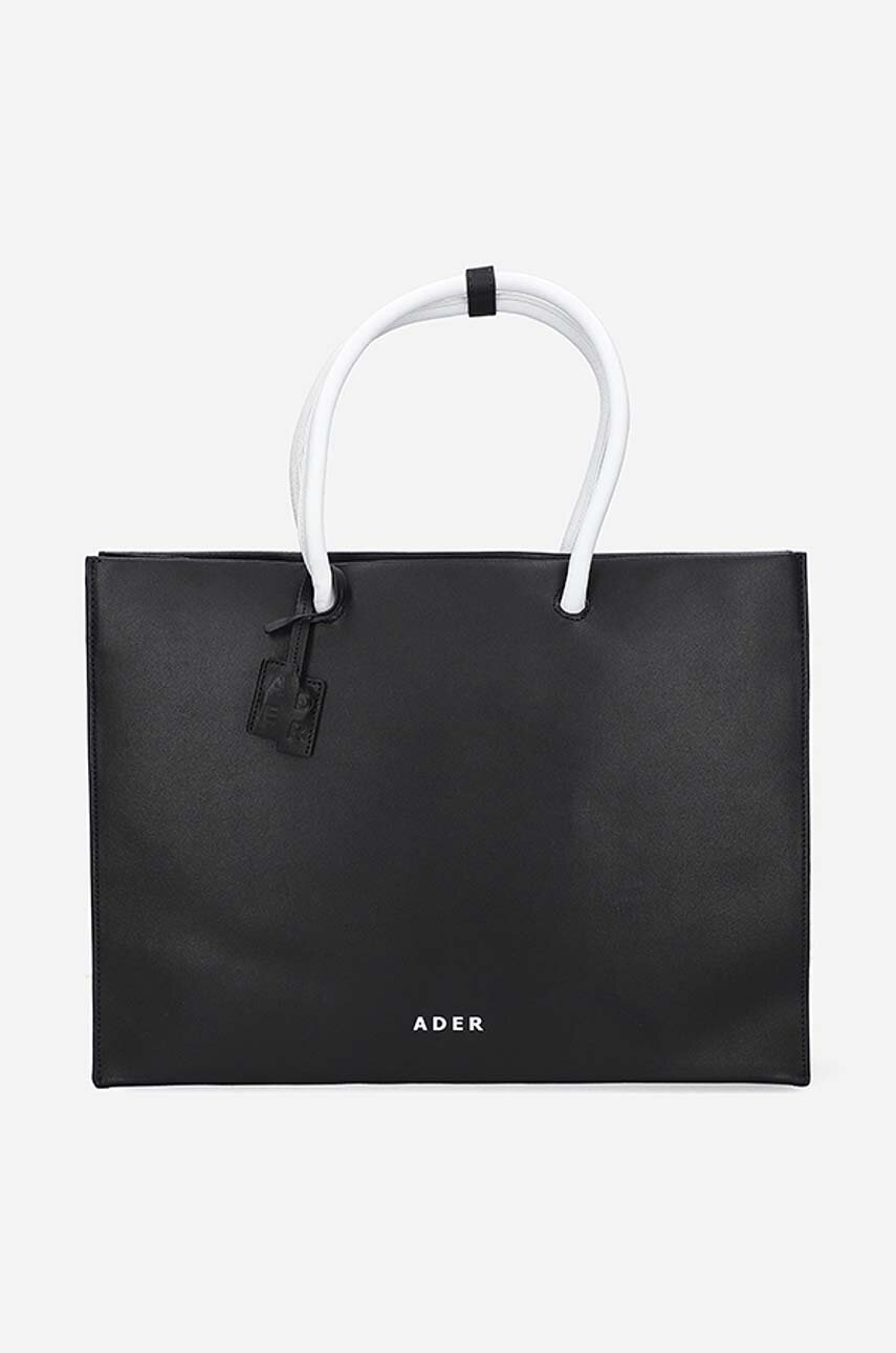 Ader Error leather bag Tote Bag black color at PRM US
