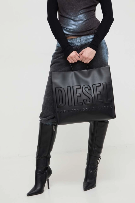 Diesel torba kolor czarny | Answear.com