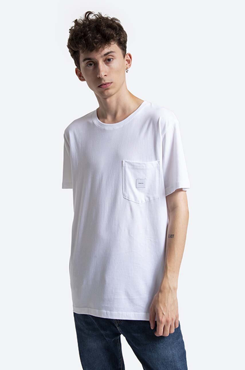 Makia cotton T-shirt white color Makia Square Pocket M24041 001 | buy ...