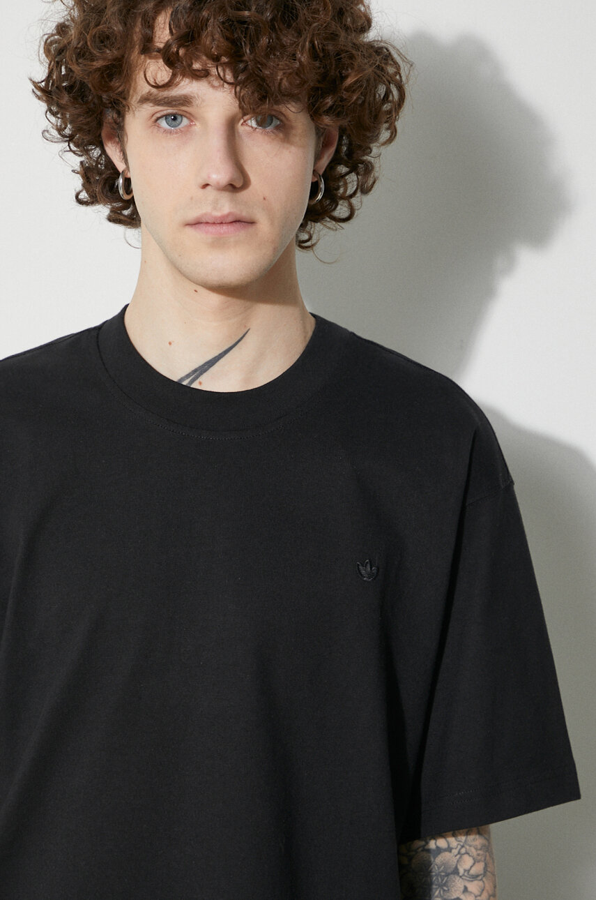 adidas Originals cotton t-shirt black color at PRM US