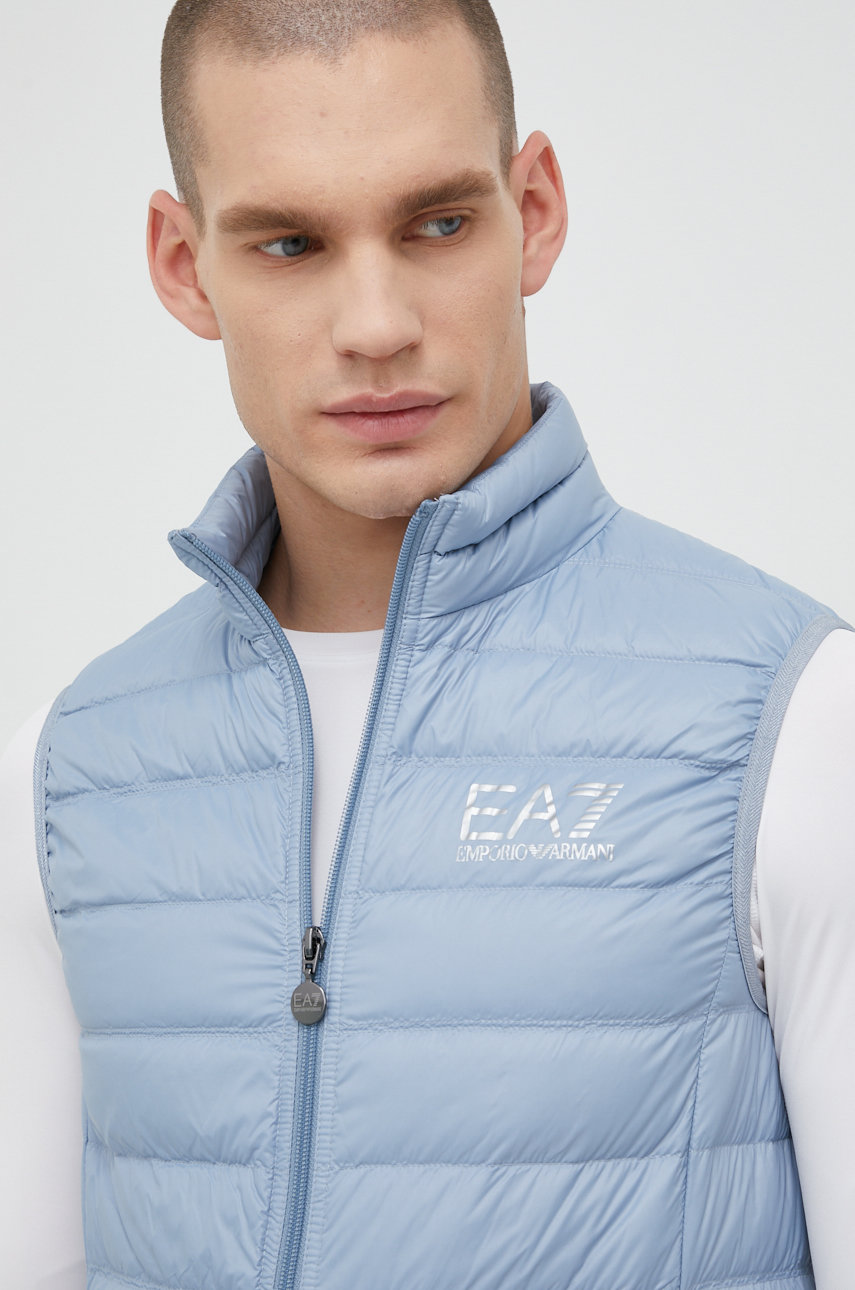 EA7 Emporio Armani bezrękawnik puchowy $nzKodProduktu, $nzKolor $nzOcieplenie | Answear.com