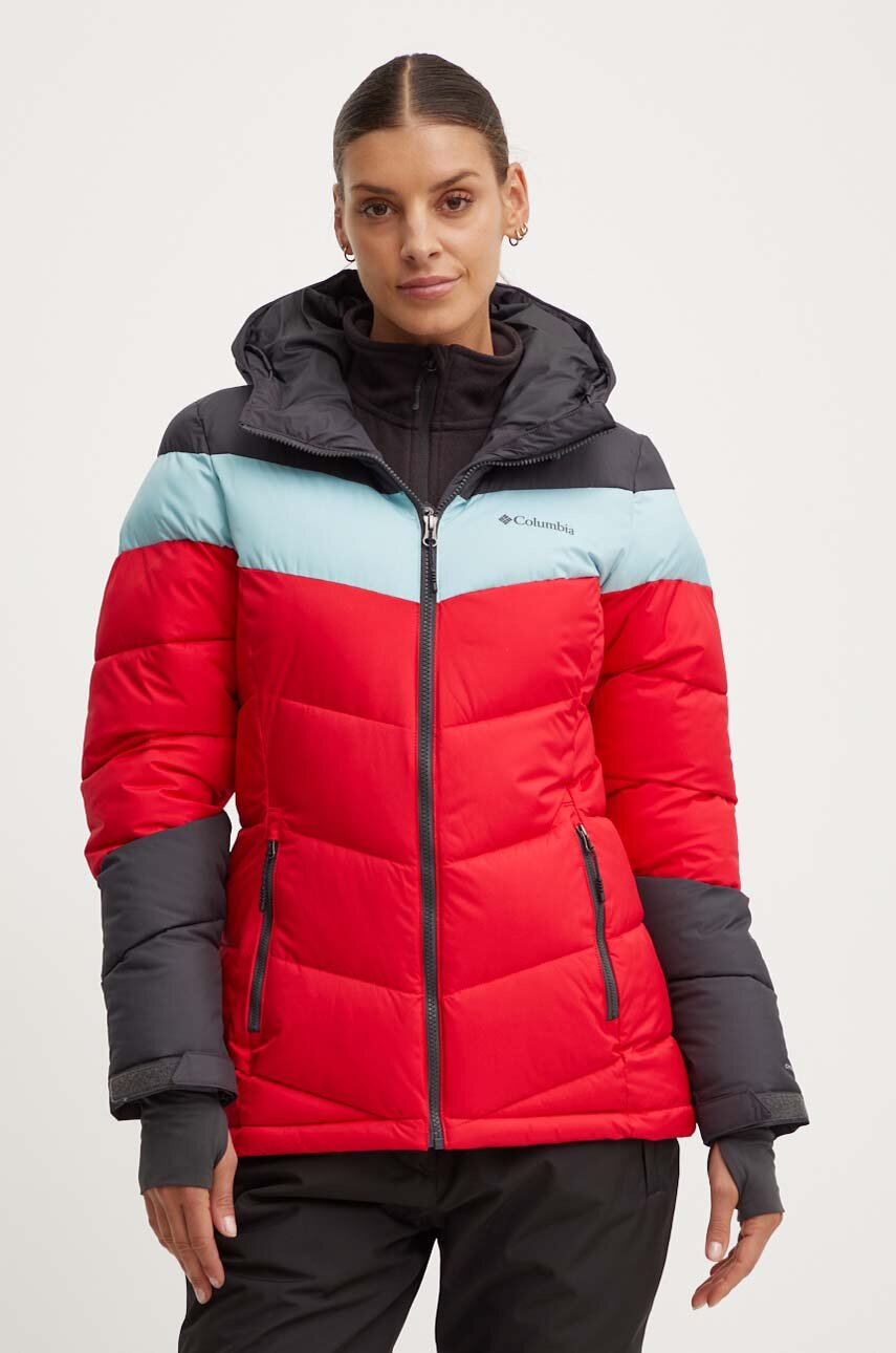 Columbia jacket Abbott Peak red color at PRM US