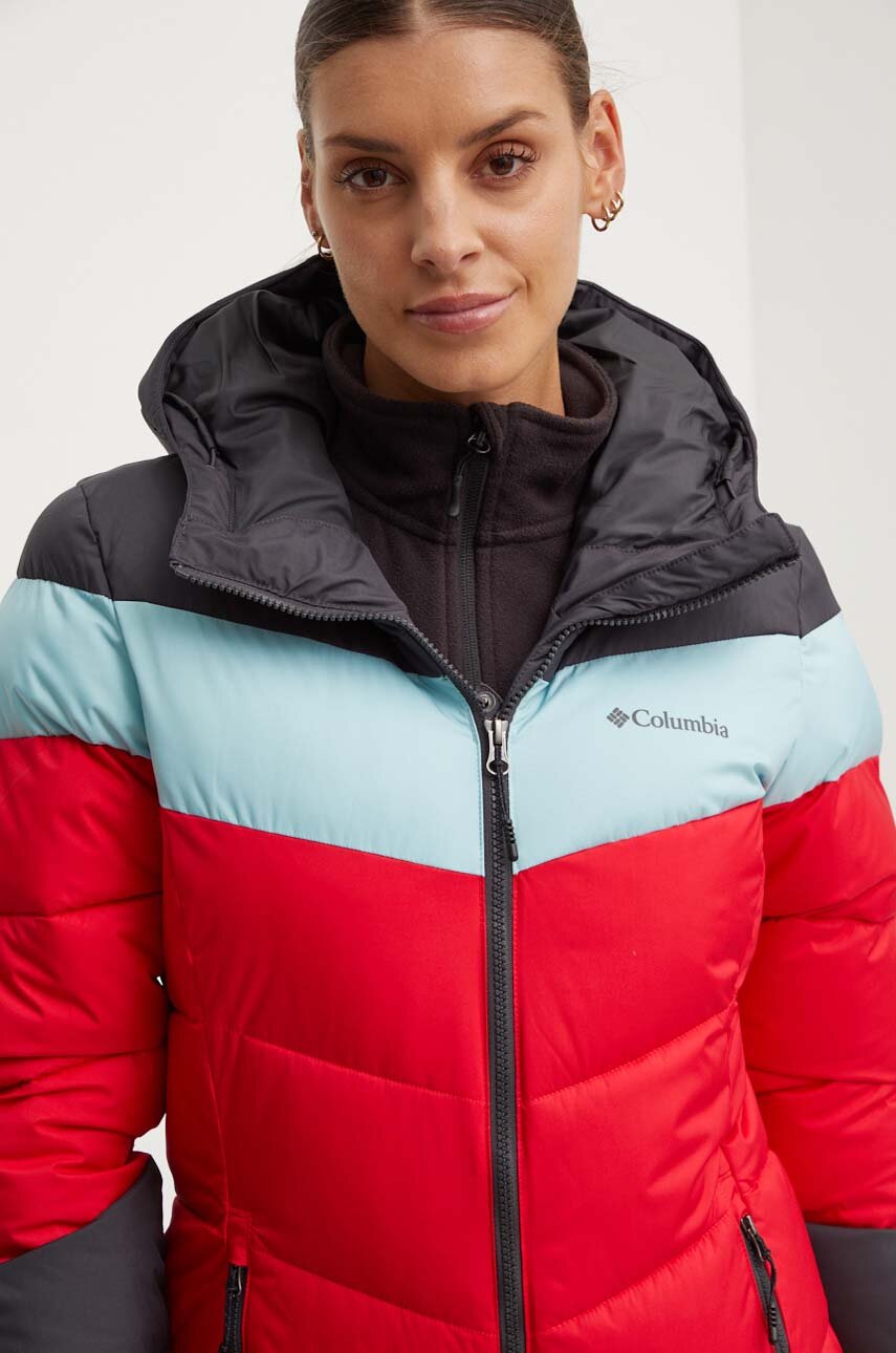 Columbia jacket Abbott Peak red color at PRM US