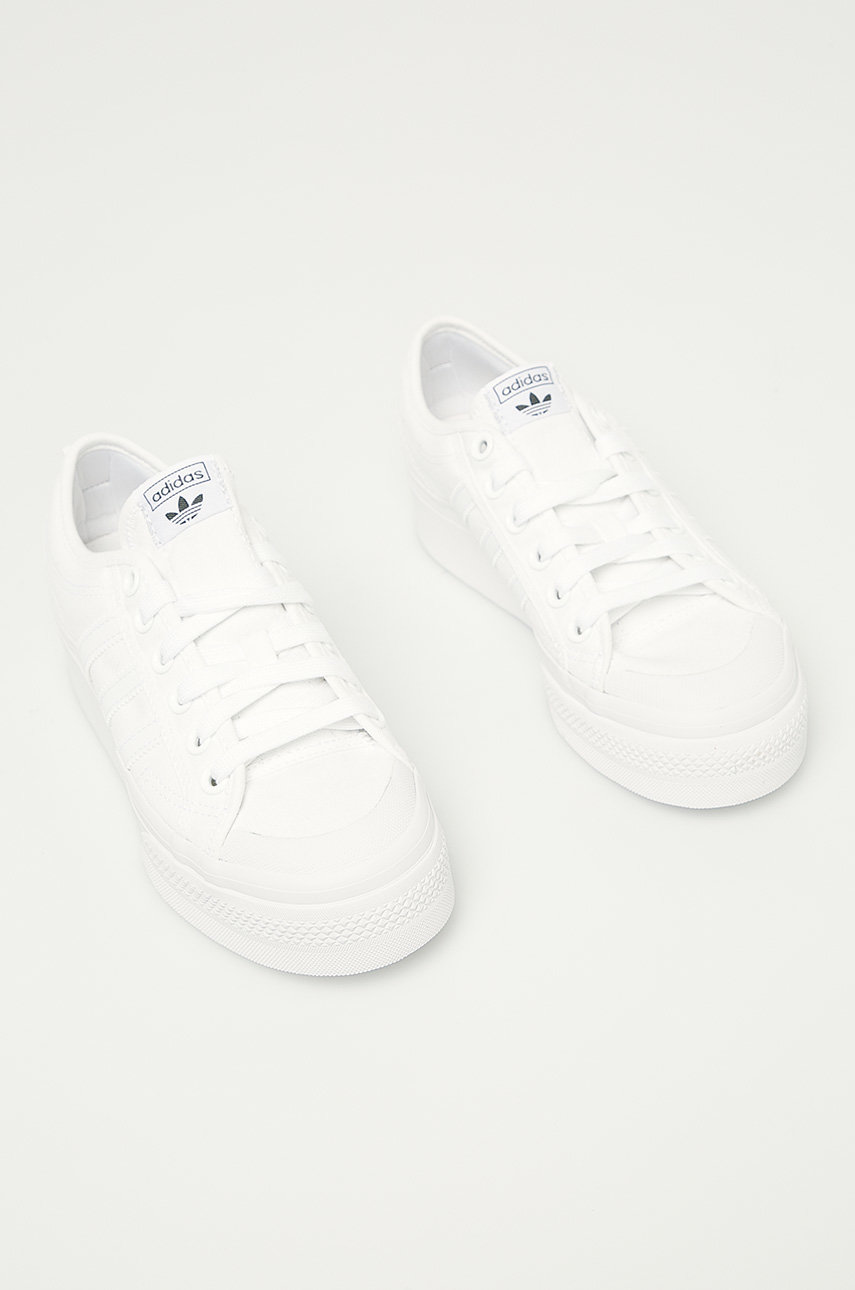 Teniske adidas Originals ženski, bela barva | kupite na ANSWEAR.si