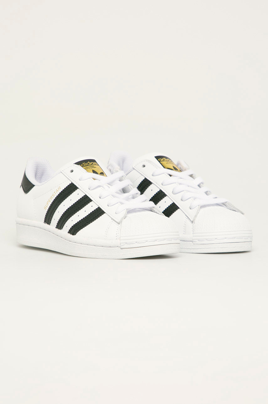 adidas Originals sneakers copii Superstar culoarea alb FU7712 | ANSWEAR.ro