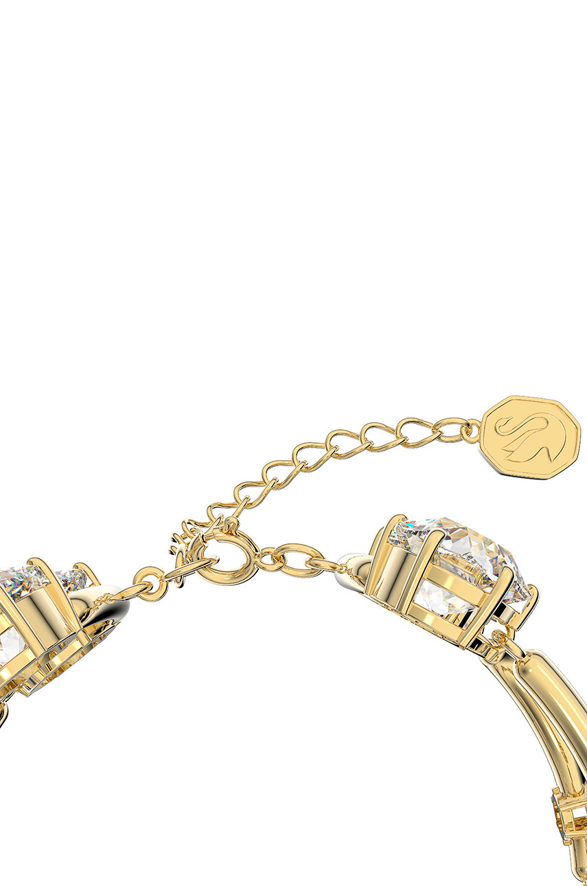 Náramok Swarovski dámsky, zlatá farba | ANSWEAR.sk