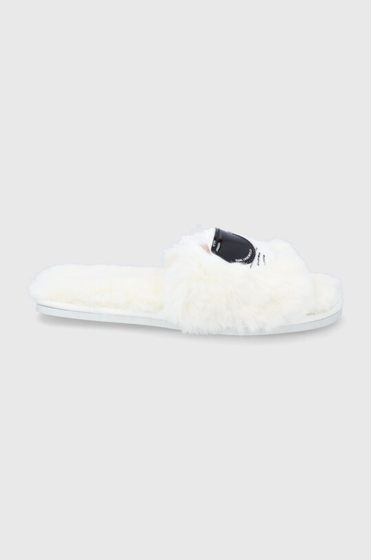 Karl Lagerfeld papucs Salon Ii fehér | ANSWEAR.hu