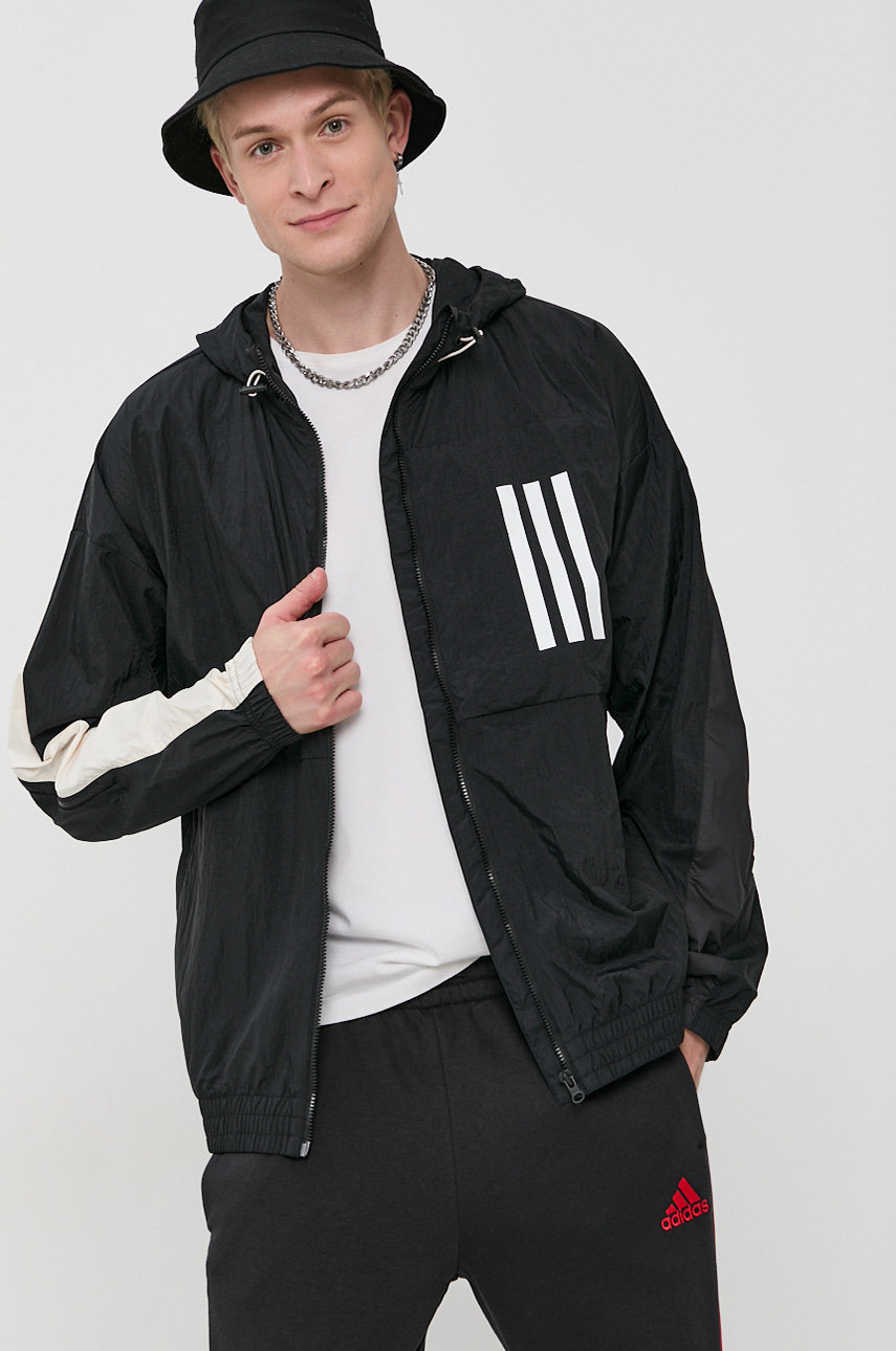 adidas Performance Kurtka GT9769 męska kolor czarny przejściowa ...
