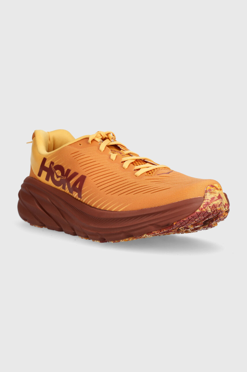 Hoka One One shoes RINCON 3 orange color at PRM US