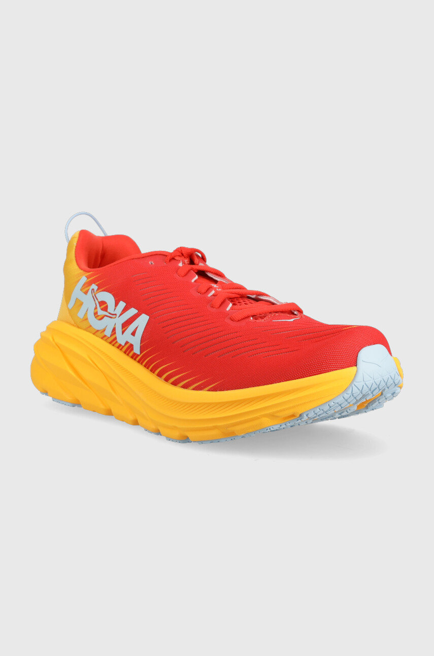 Hoka One One shoes RINCON 3 red color at PRM US