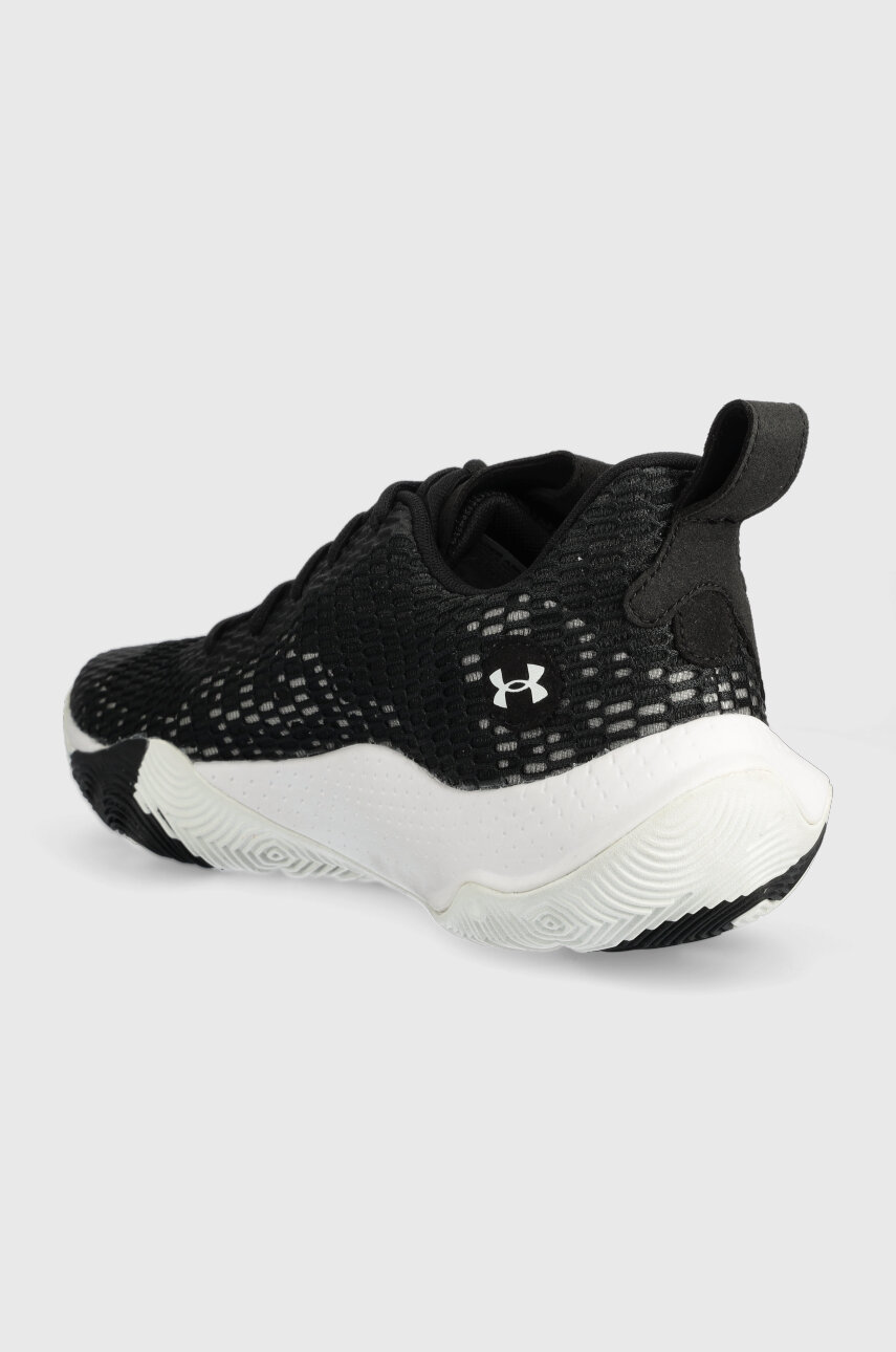 Under Armour buty UA Spawn 3 kolor czarny na płaskim obcasie 3023738 ...