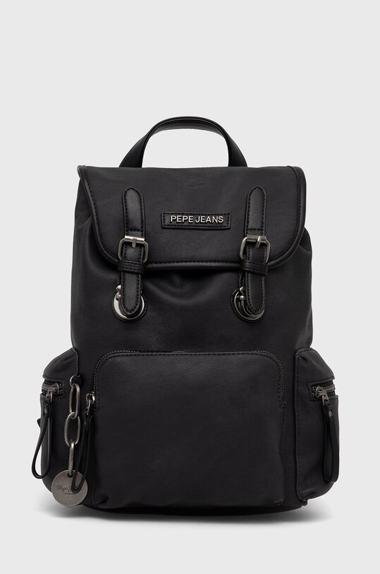 Рюкзак Pepe Jeans женский цвет чёрный большой гладкий | ANSWEAR.ua