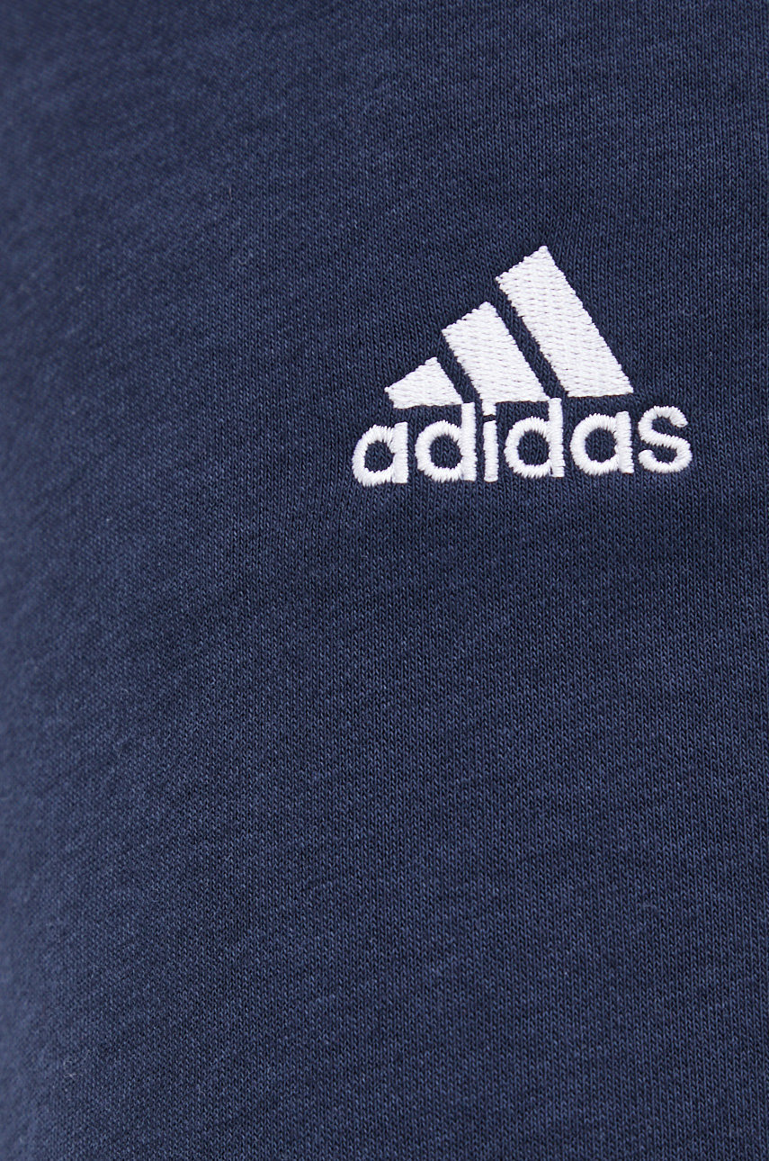 Штани adidas жіночі колір синій гладкі | ANSWEAR.ua