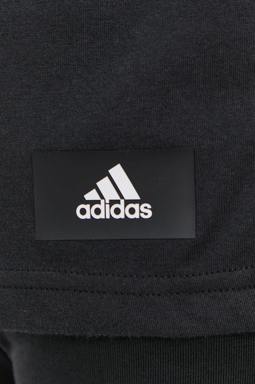 adidas Performance T-shirt H24100 damski kolor czarny | Answear.com