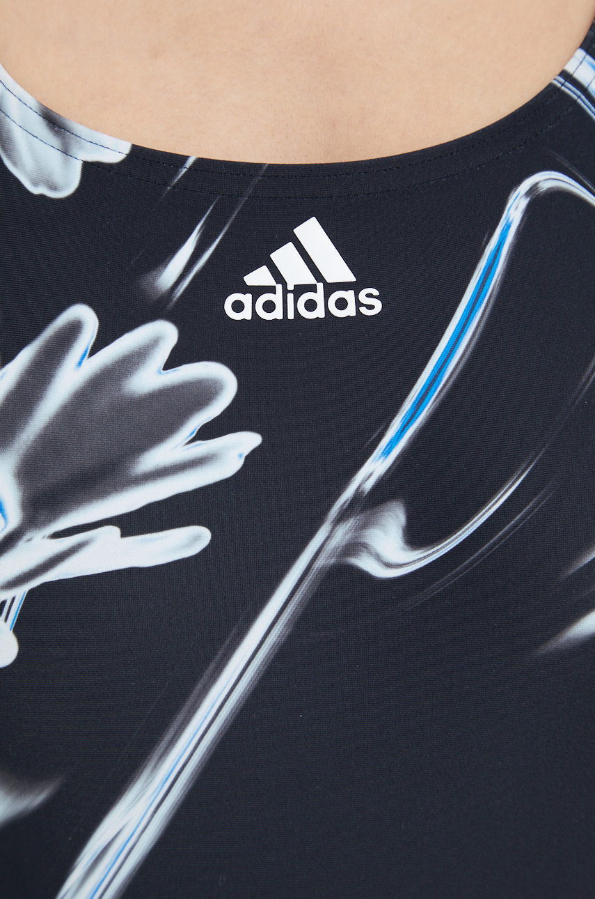 Jednodijelni Kupaći Kostim Adidas Performance Boja Crna Mekane