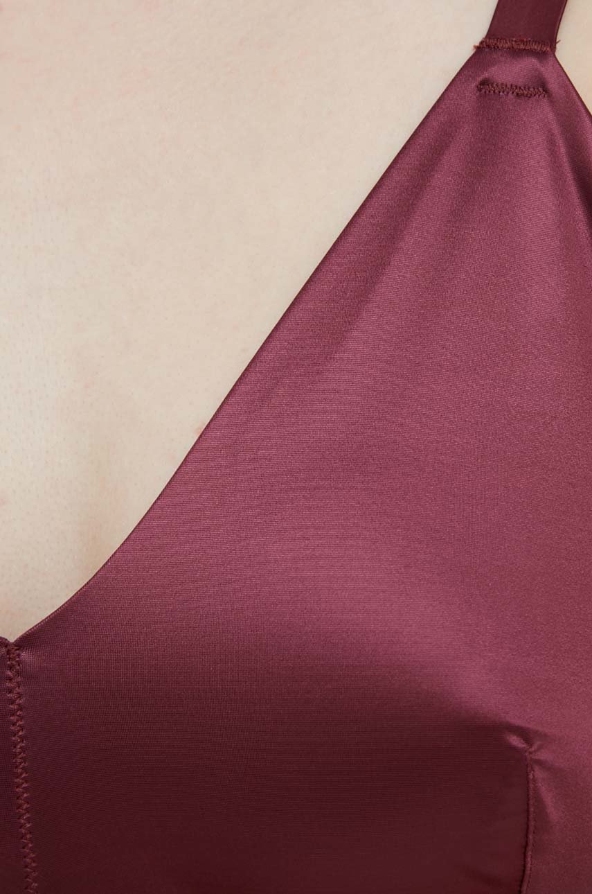 Spanx biustonosz modelujący Shaping Satin kolor fioletowy satynowy ...