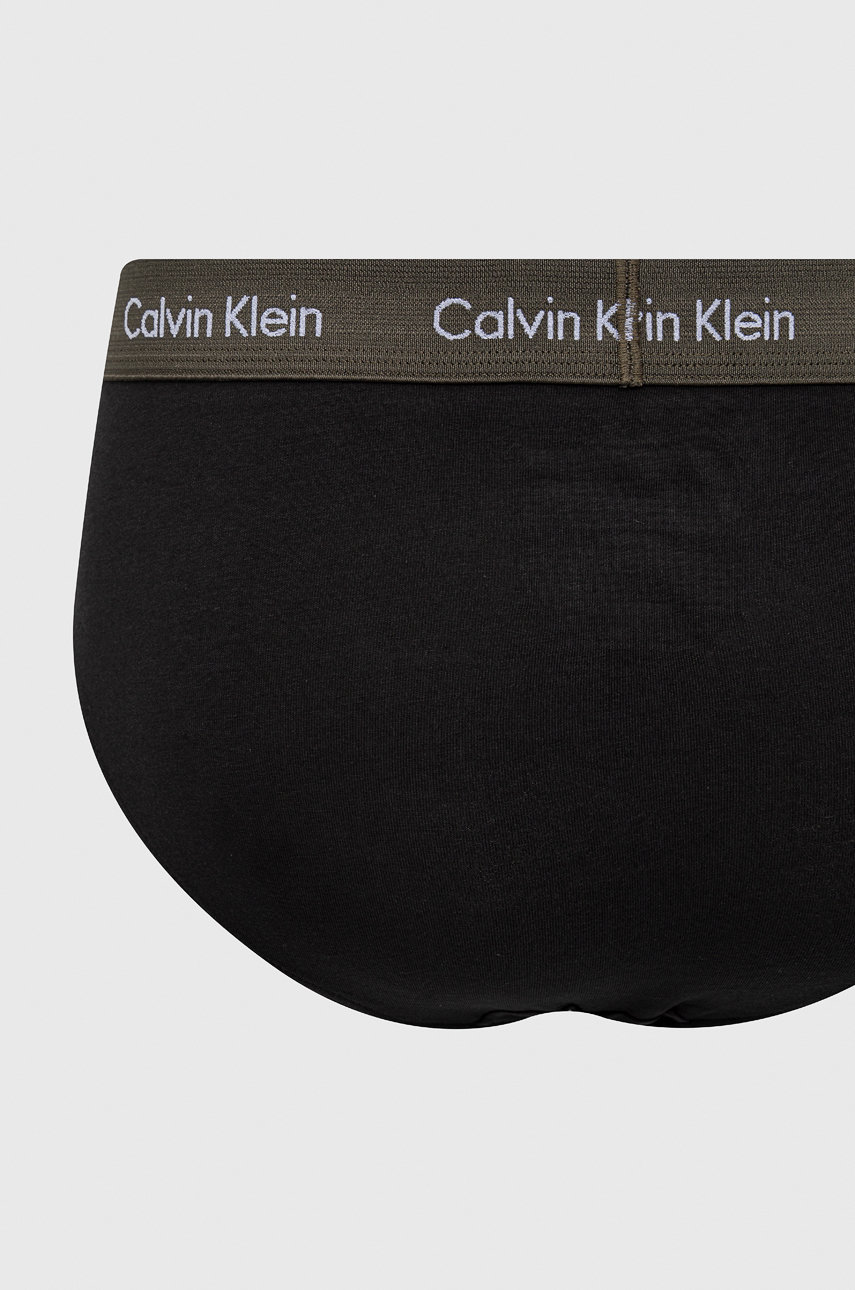 Calvin Klein Underwear Slipy 3 Pack Męskie Kolor Czarny