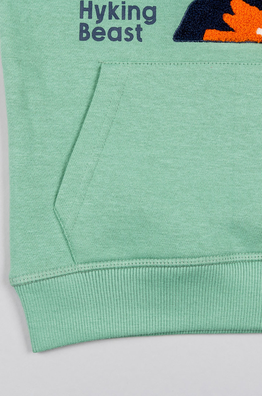 Дитяча кофта zippy колір зелений візерунок | ANSWEAR.ua