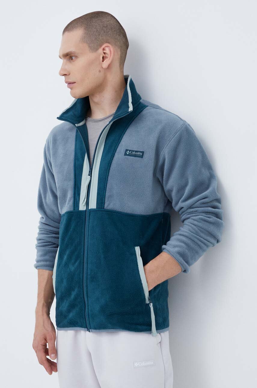 Dukserica Columbia M Back Bowl FZ Fleece za muškarce, boja: tirkizna, s ...