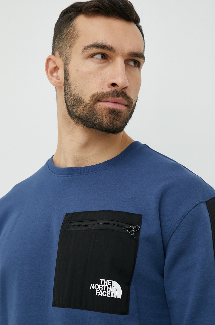 The North Face bluza męska kolor niebieski wzorzysta | Answear.com