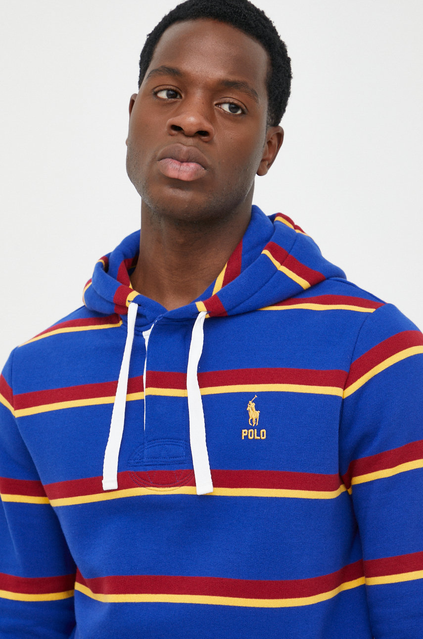 Кофта Polo Ralph Lauren чоловіча колір синій візерунок | ANSWEAR.ua
