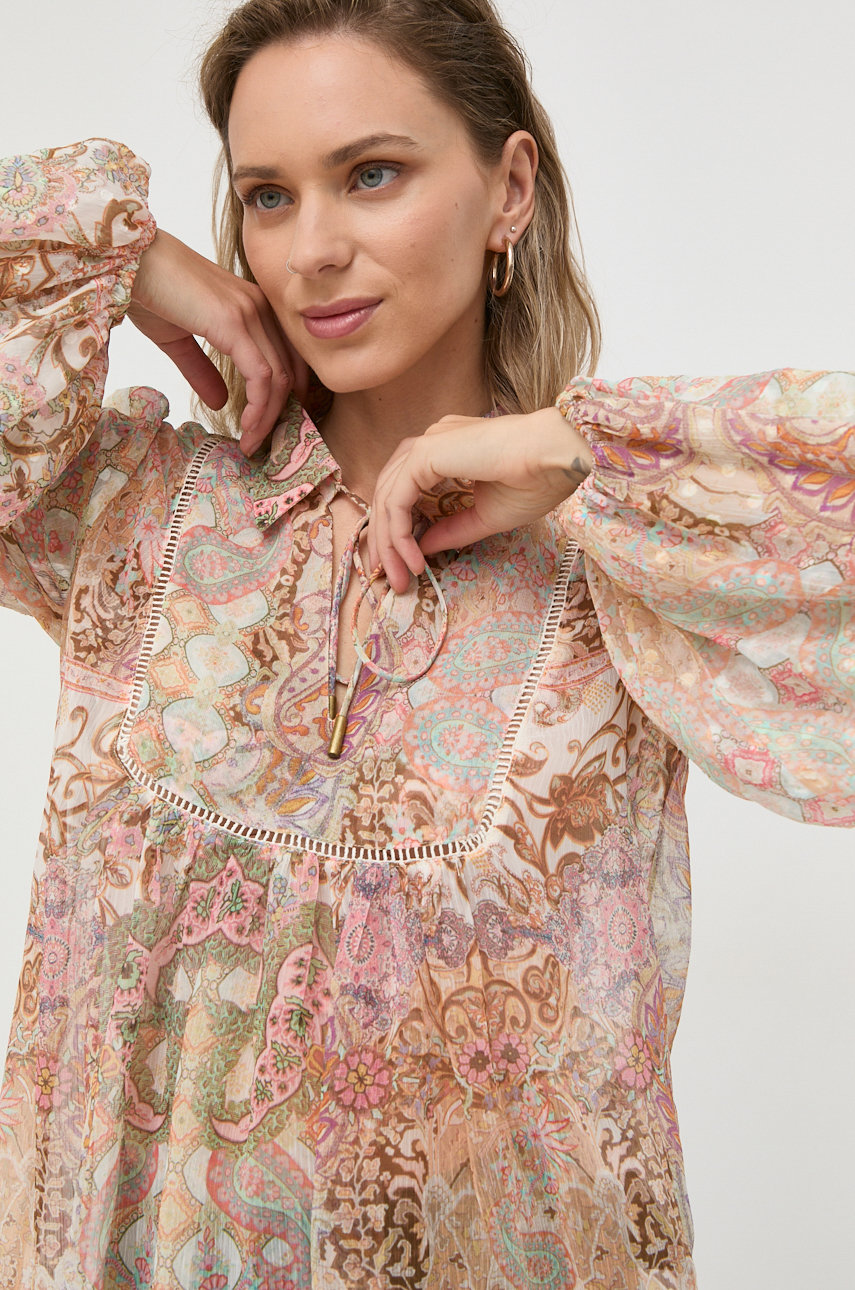 Blúzka Guess dámska, vzorovaná | ANSWEAR.sk