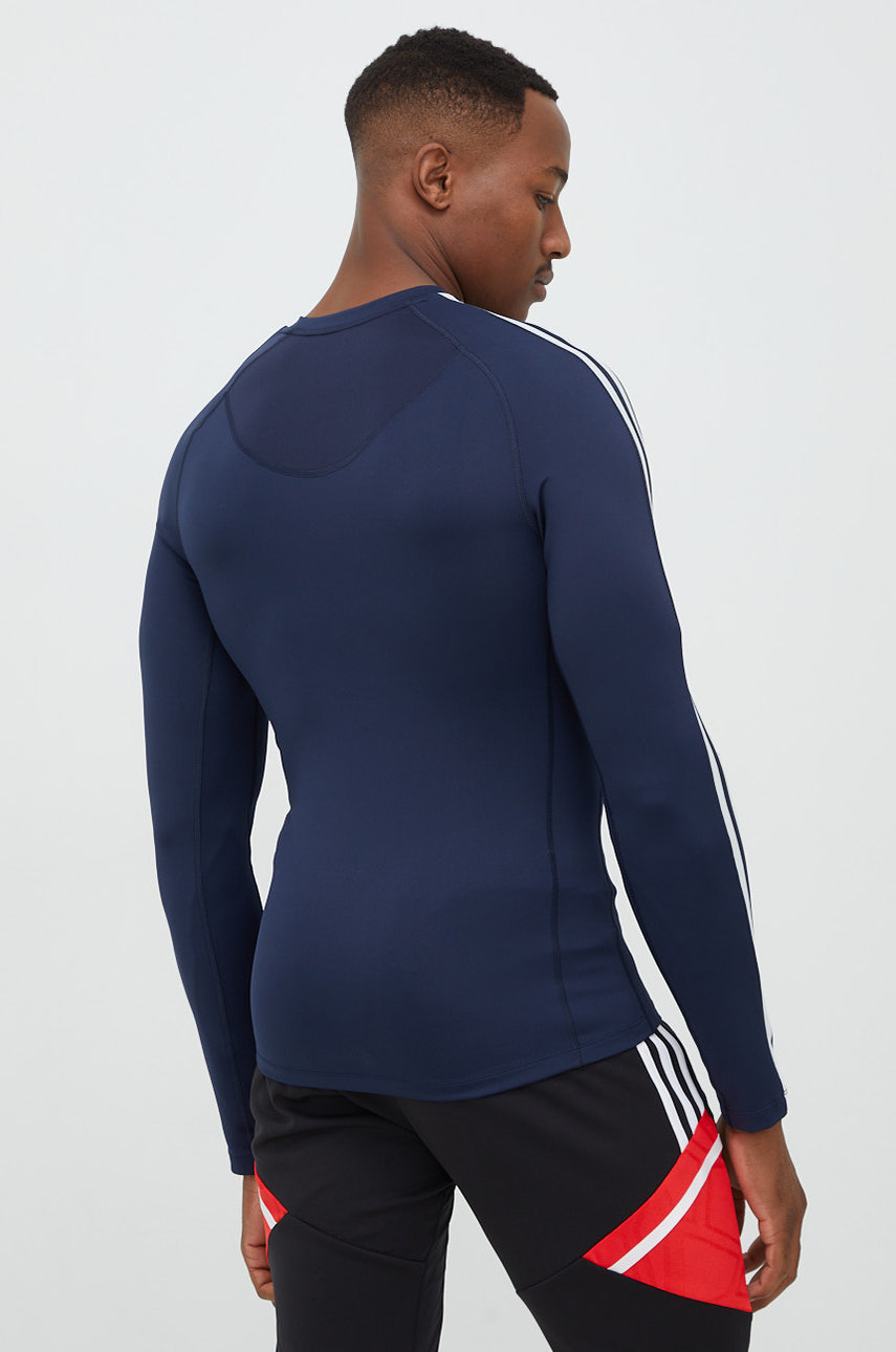 adidas Performance longsleeve treningowy Techfit 3-Stripes kolor ...