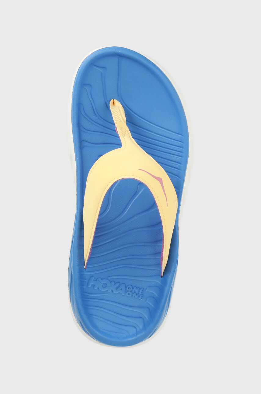 Hoka One One flip flops Ora Recovery Flip women's beige color at PRM US