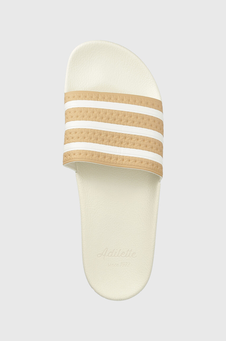 adidas Originals klapki Adilette GY2102 męskie kolor beżowy GY2102 ...