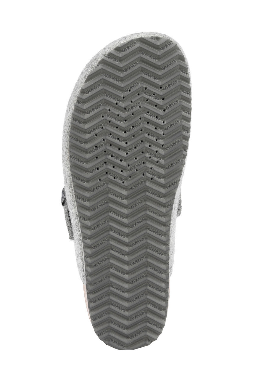 Pantofle Geox Ghita šedá barva | ANSWEAR.cz