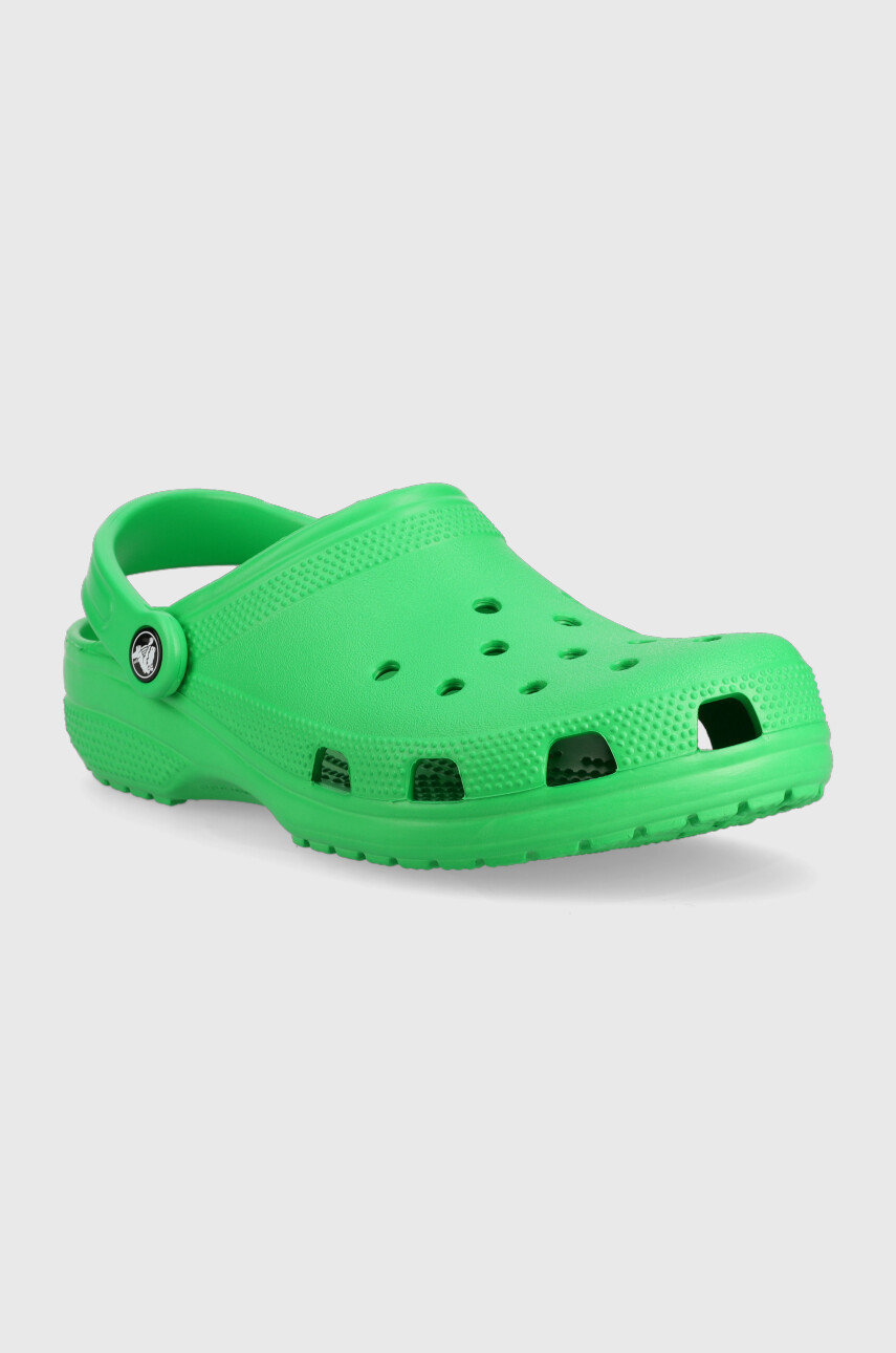 Crocs sliders Classic green color | buy on PRM