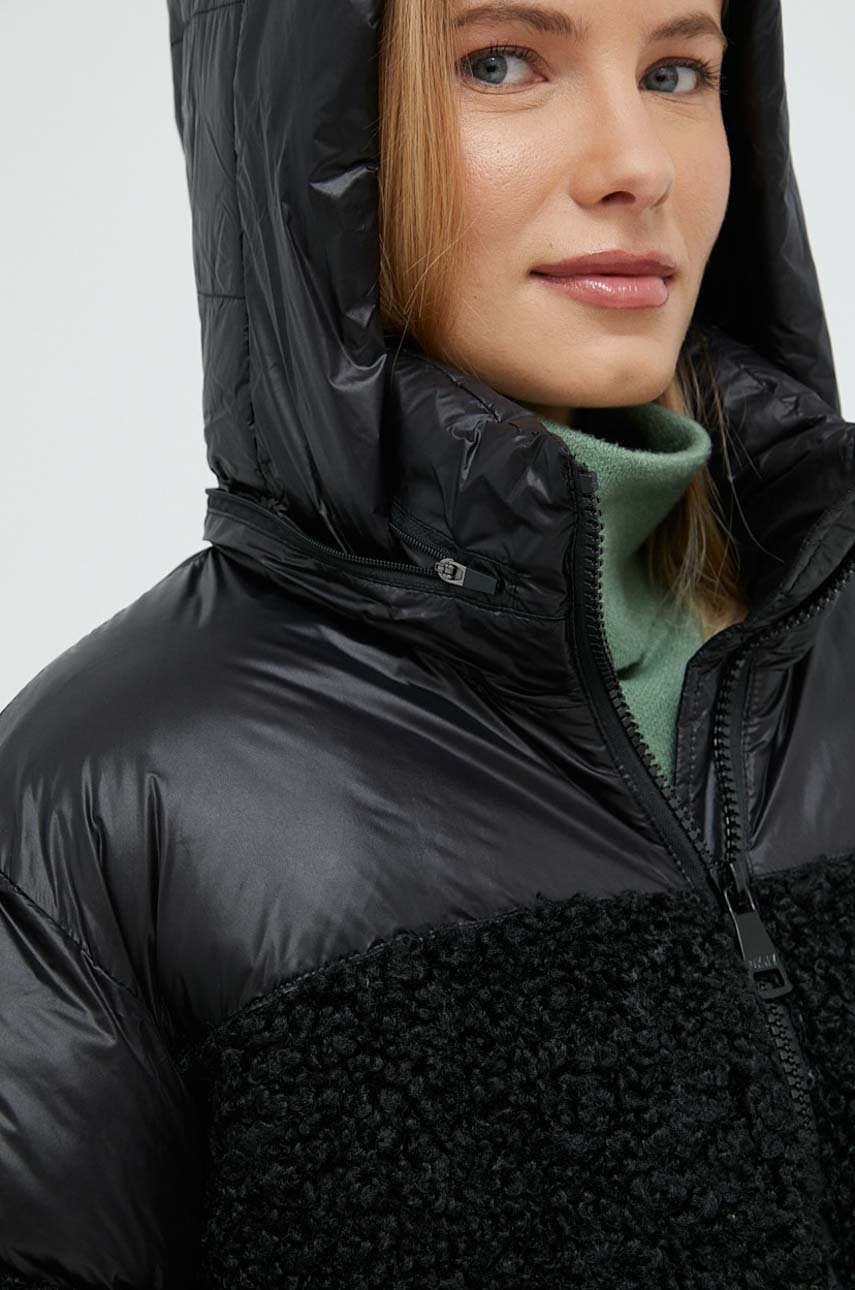 Куртка Dkny жіноча колір чорний зимова oversize | ANSWEAR.ua