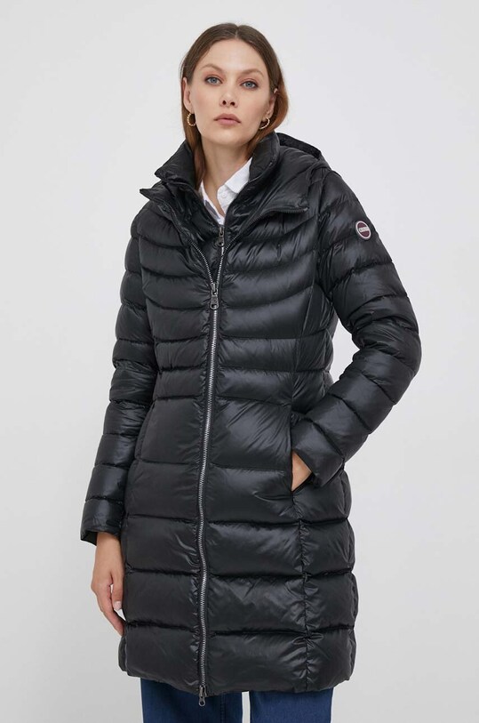 Páperová bunda Colmar dámska, čierna farba, prechodná | ANSWEAR.sk