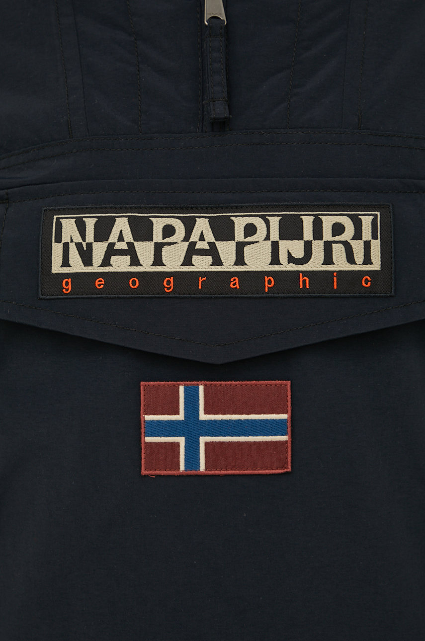 Μπουφάν Napapijri χρώμα: μαύρο, | ANSWEAR.gr