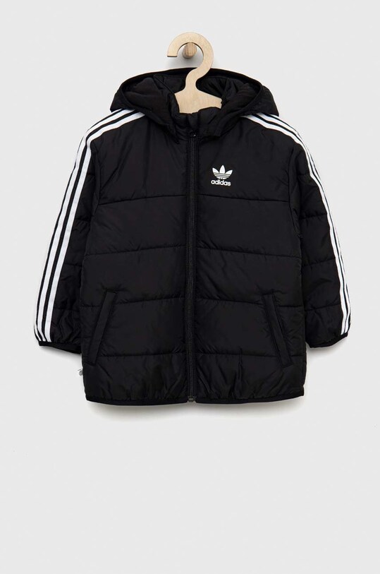 adidas Originals geaca copii culoarea negru | ANSWEAR.ro