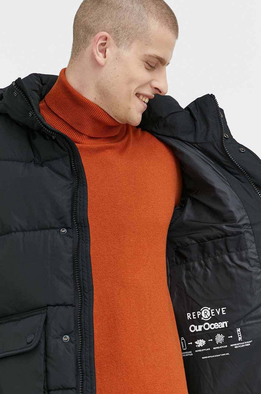 Tom Tailor kurtka męska kolor czarny zimowa | Answear.com