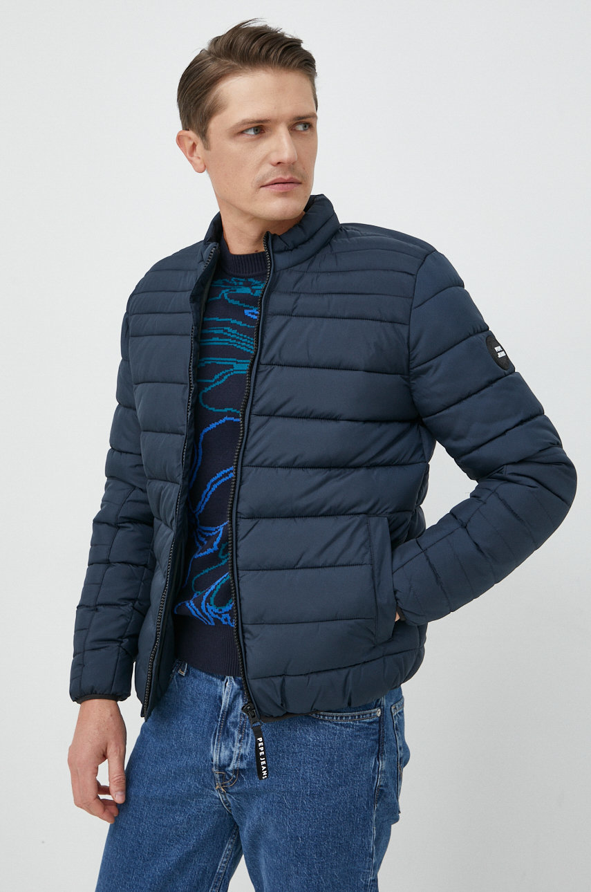 Pepe Jeans kurtka męska kolor granatowy zimowa | Answear.com
