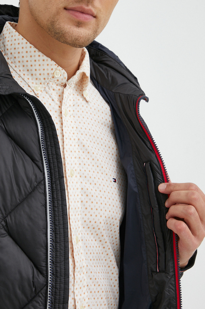 Куртка Tommy Hilfiger мужская цвет чёрный переходная | ANSWEAR.ua
