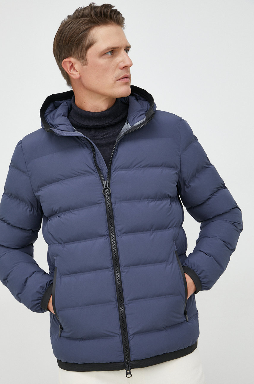 Geox kurtka męska kolor granatowy zimowa | Answear.com