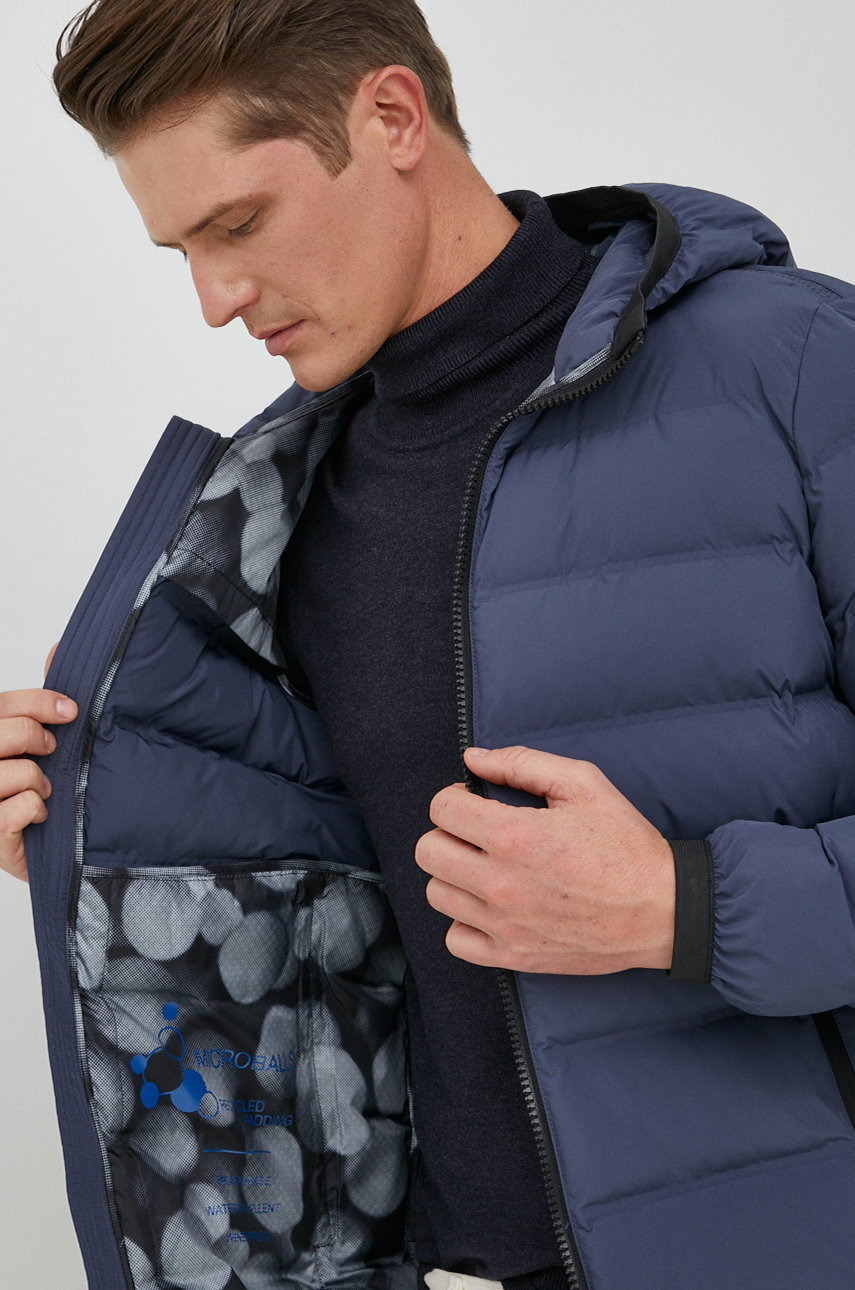 Geox kurtka męska kolor granatowy zimowa | Answear.com
