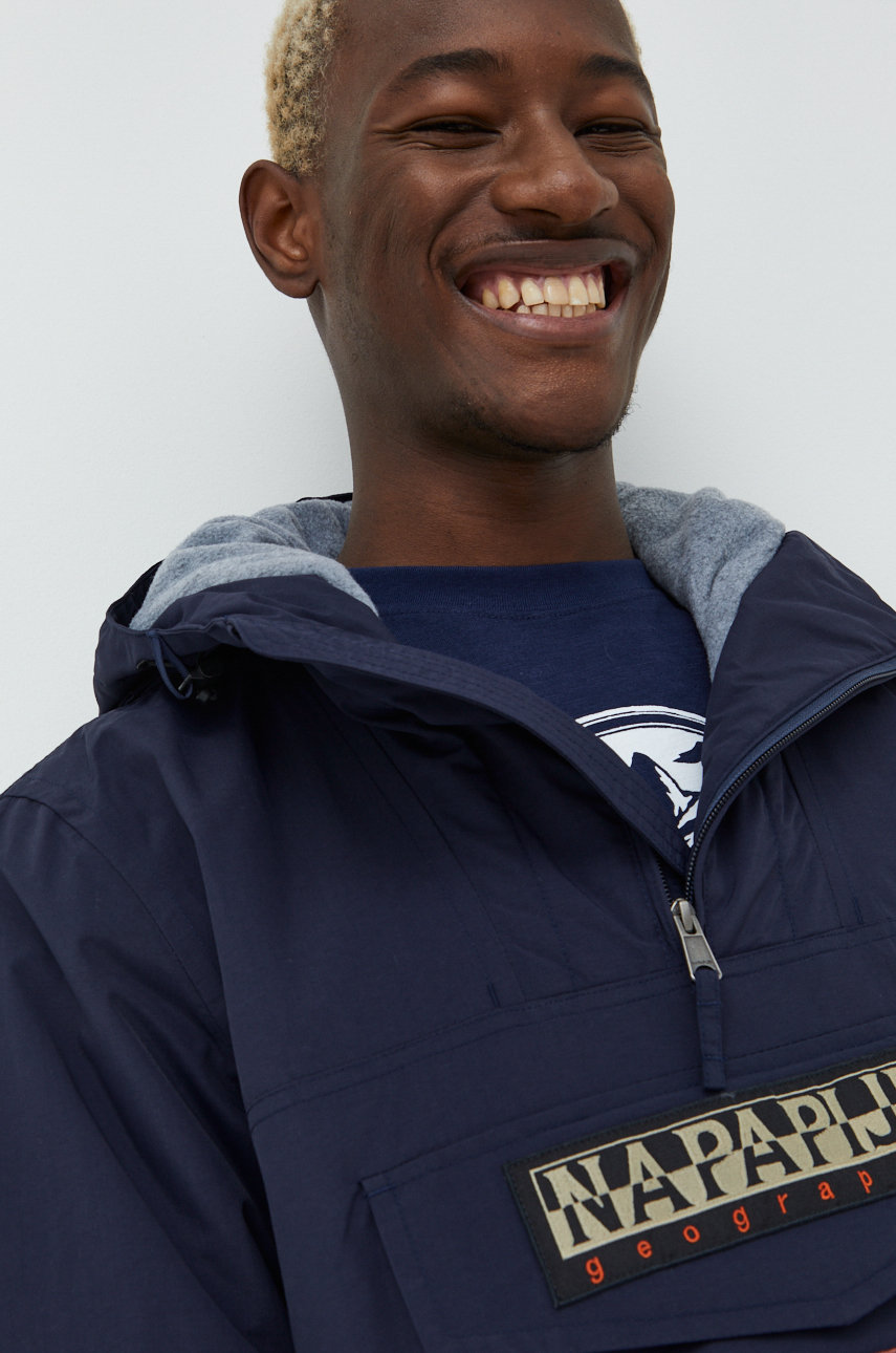 Napapijri jacket men's navy blue color | buy on PRM