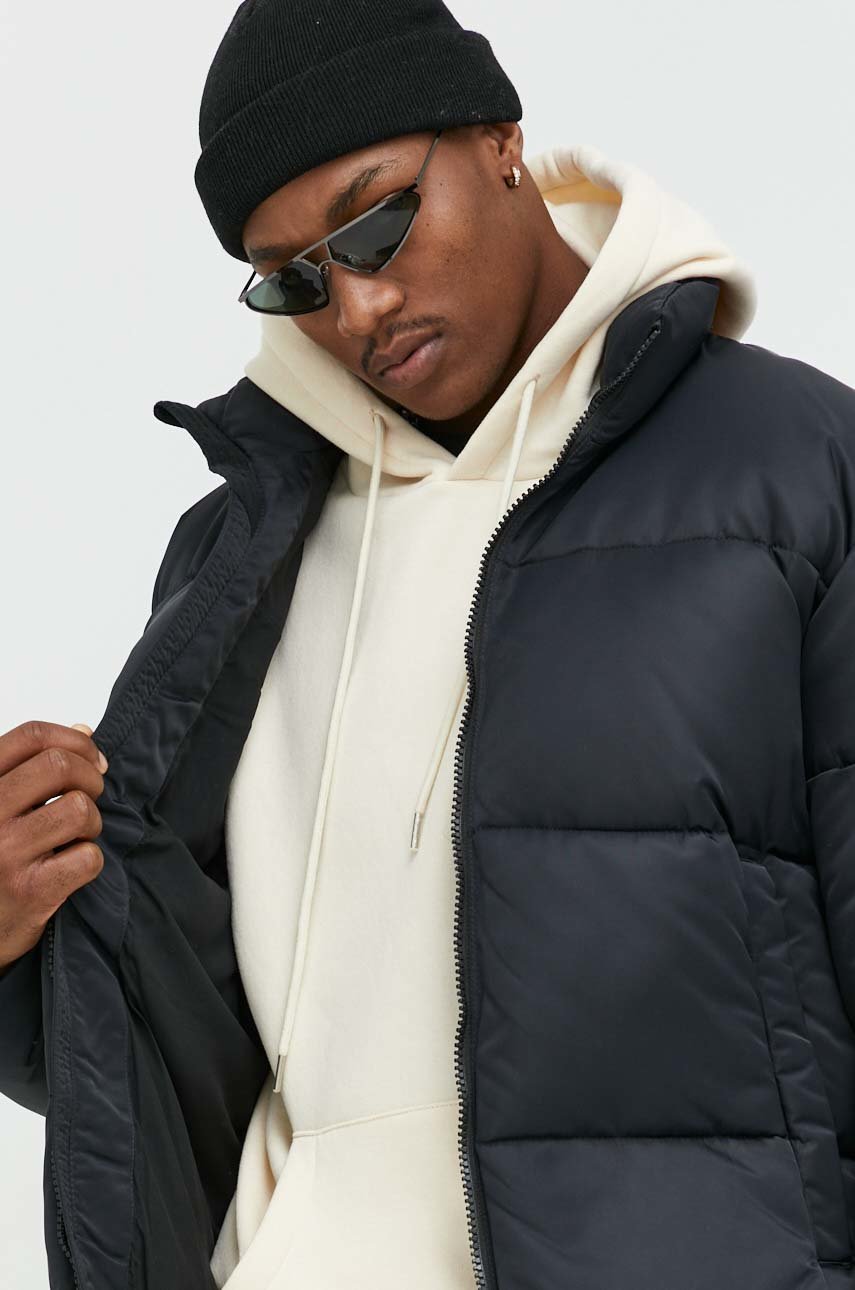 Abercrombie & Fitch kurtka męska kolor czarny zimowa | Answear.com