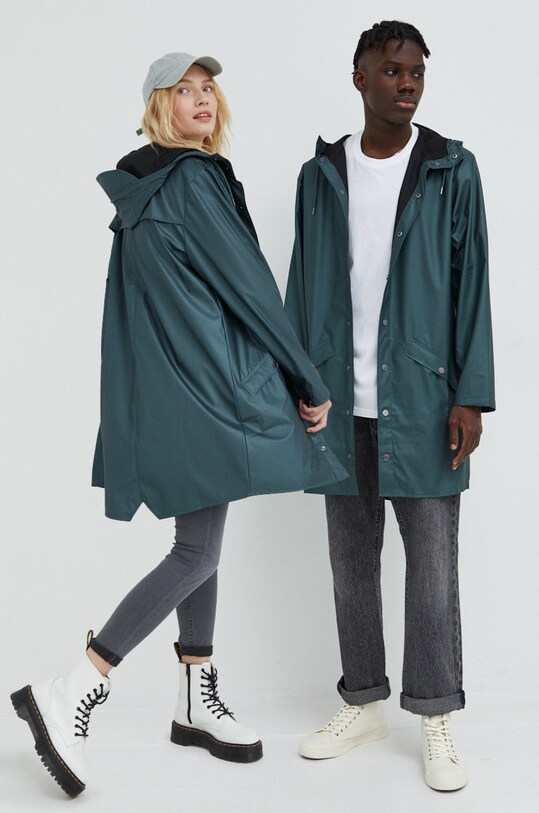 Rains rain jacket green color | buy on PRM