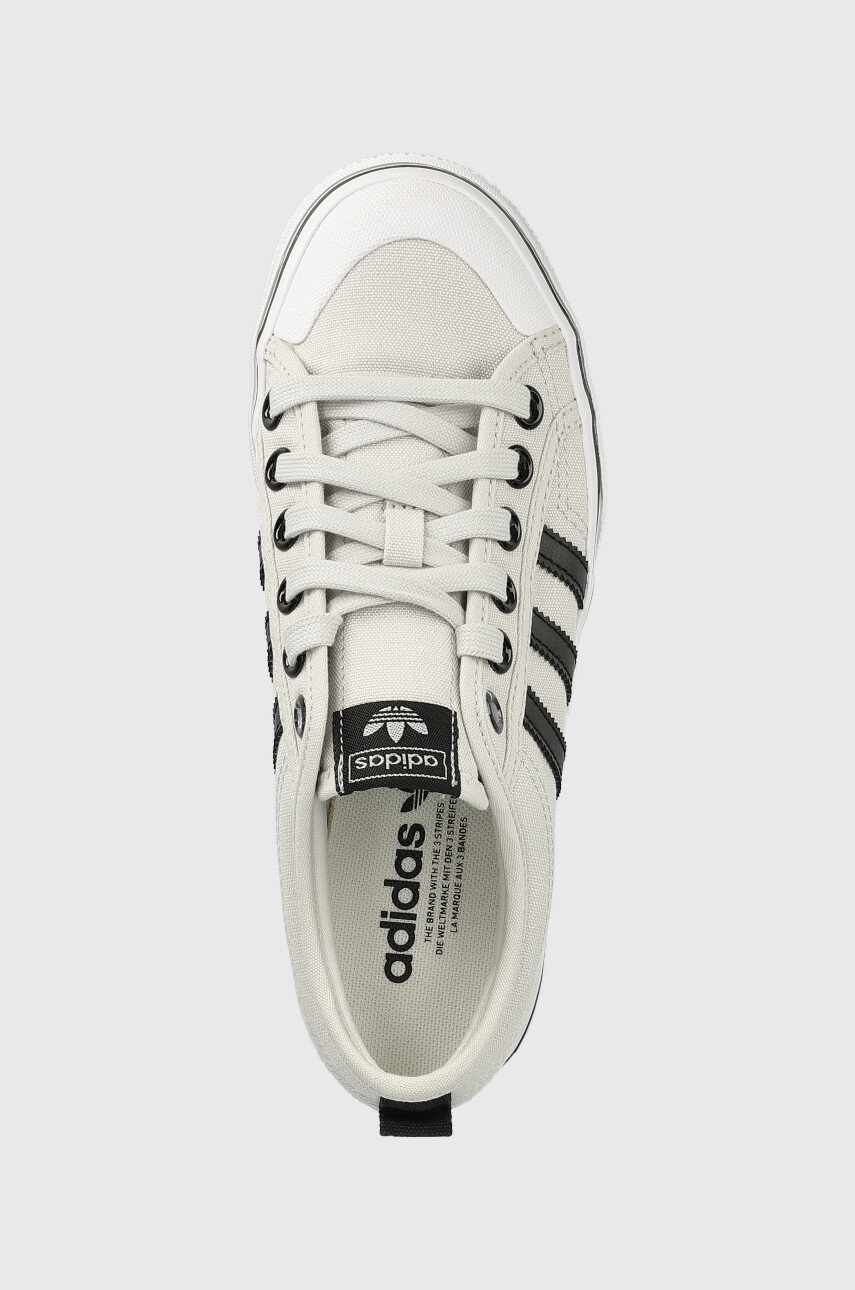 Кеды adidas Originals Nizza Platform женские цвет серый | ANSWEAR.ua