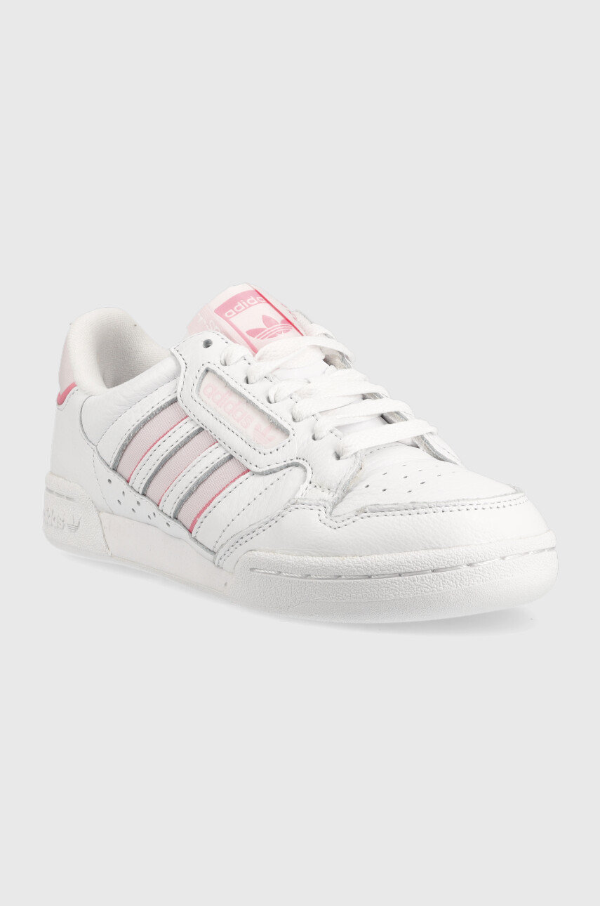 Кожаные кроссовки adidas Originals Continental цвет белый | ANSWEAR.ua