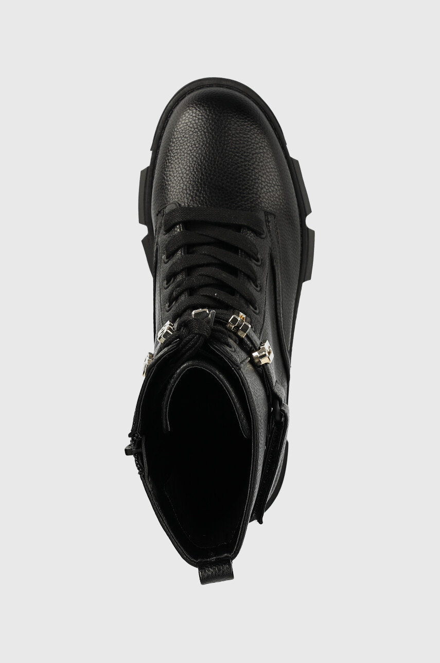 Workery Guess MADOX dámske, čierna farba, na plochom podpätku, FL8MDX ...