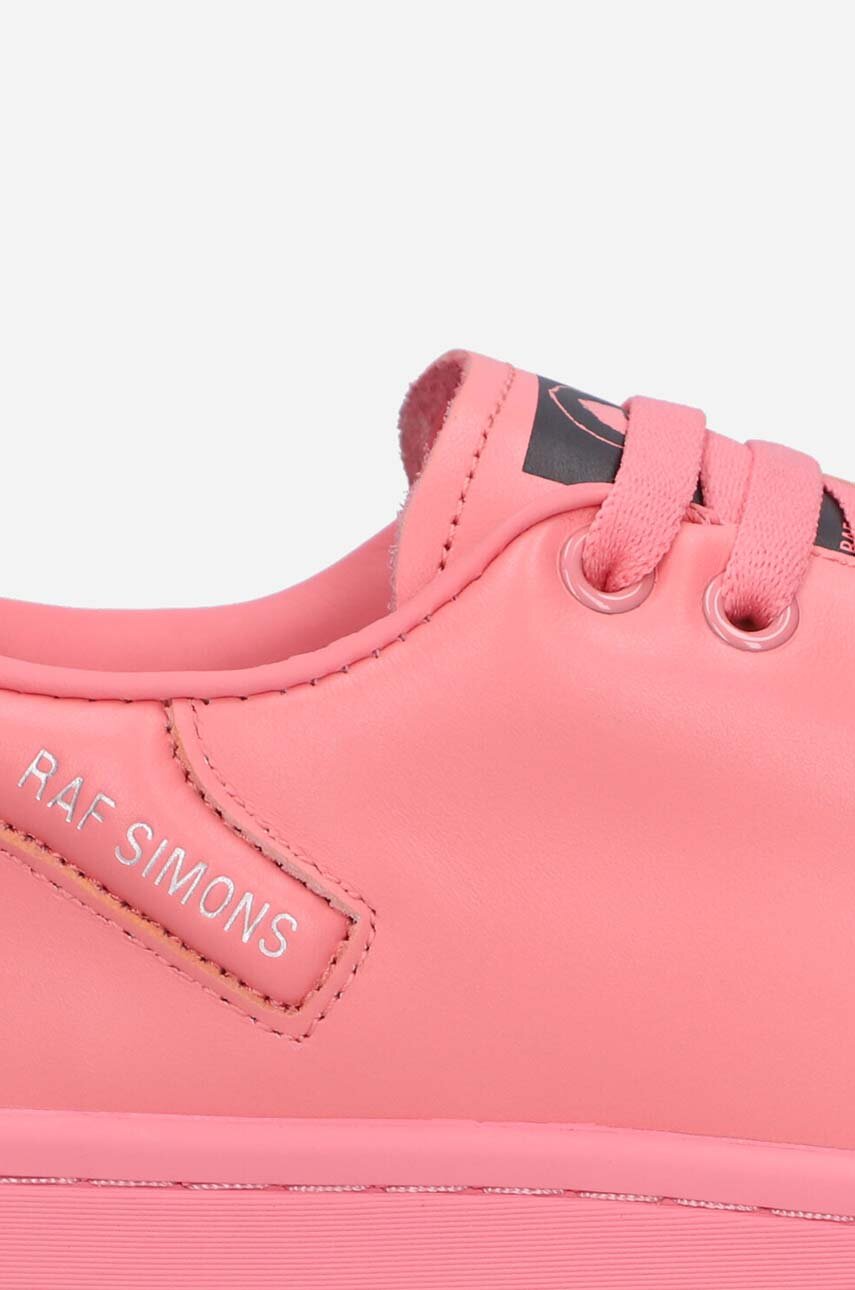 Raf Simons leather sneakers Orion pink color at PRM US